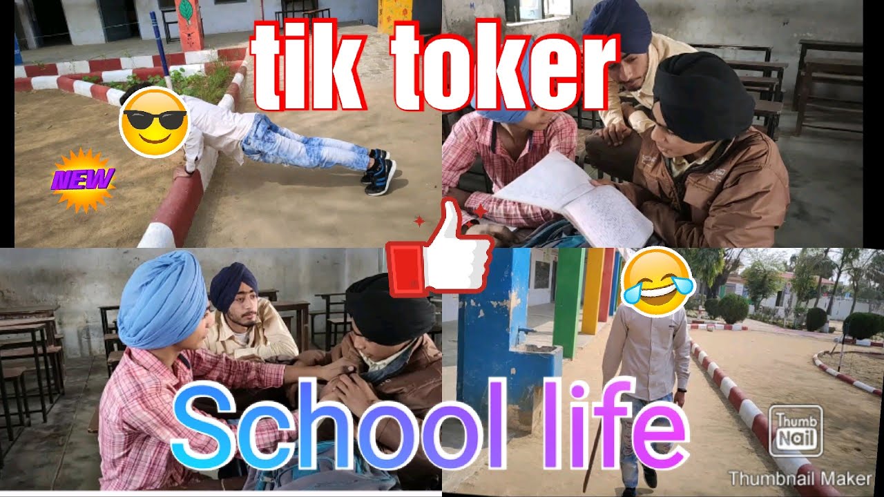 School life tik toker - YouTube