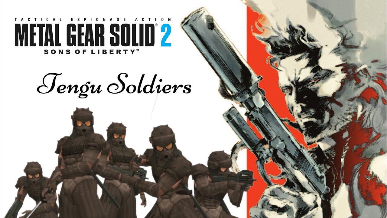 METAL GEAR SOLID 2: Sons of Liberty - Tengu Soldiers Boss Fight - YouTube