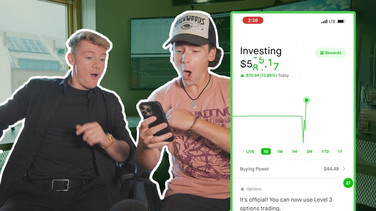 Teaching My Friend How To Trade Options - YouTube