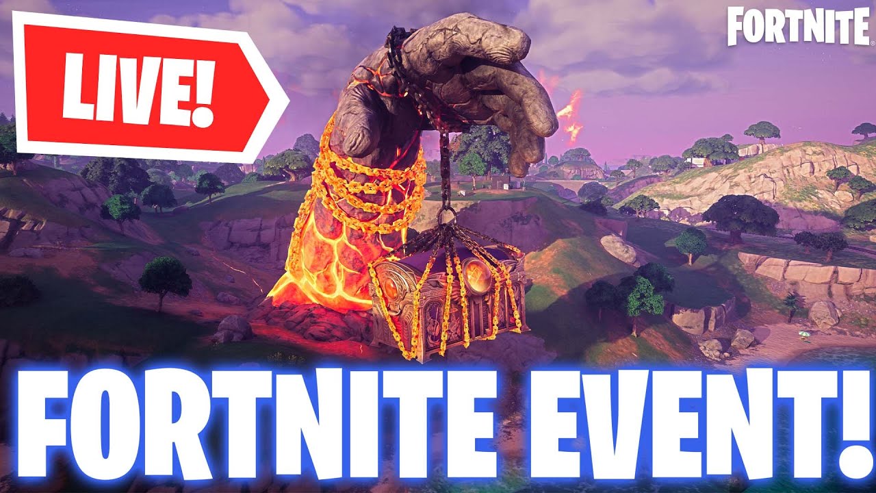 [LIVE] Fortnite Chapter 5 Season 1 Event : THE HAND - YouTube