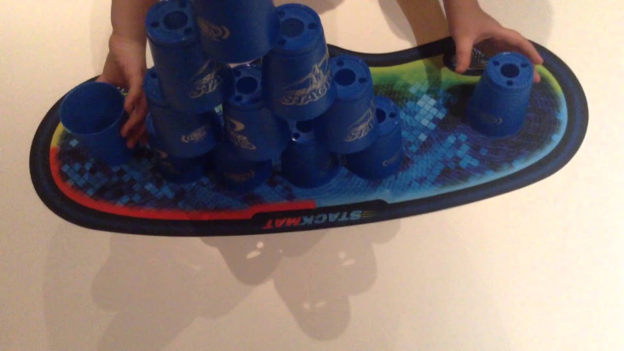 How to cup stack for beginners - YouTube