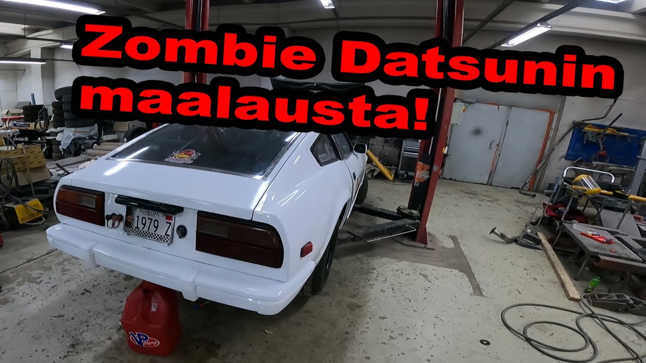 Saiko Zombie Datsun uuden värin? | B1-Garage | Episode 39 - YouTube