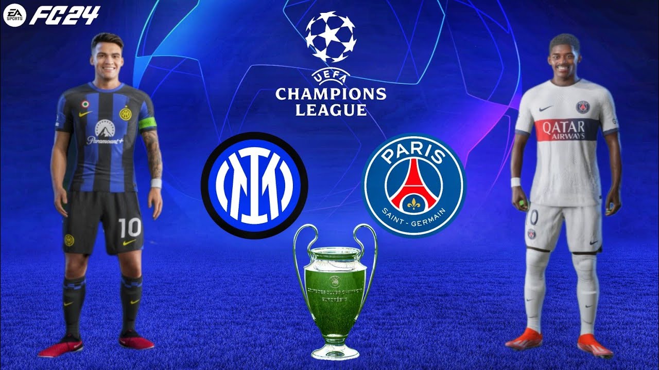 FC 24 - Inter Milan Vs. PSG - UEFA Champions League FINAL | FIFA 24 PS5 ...
