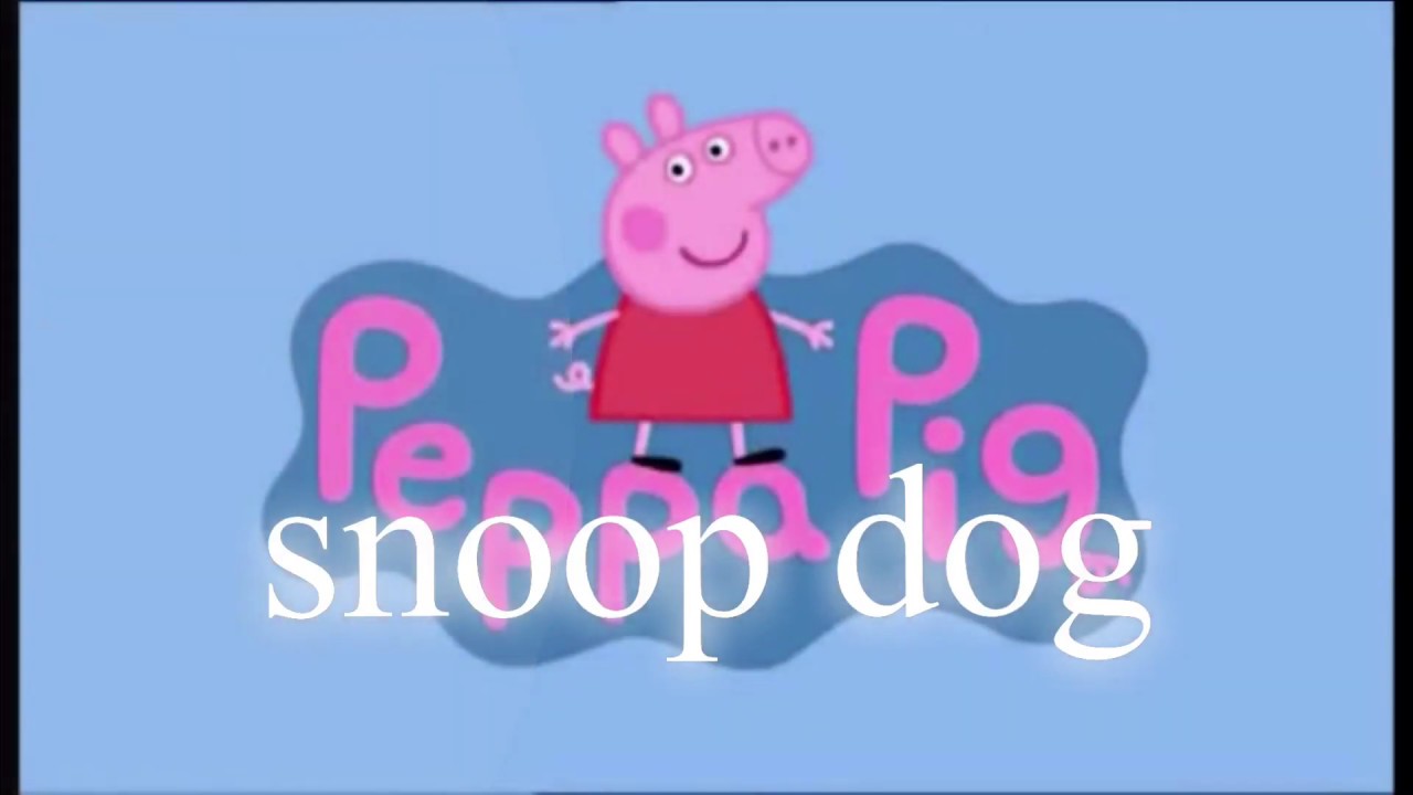 Funny peppa pig *warning retarded clip* - YouTube