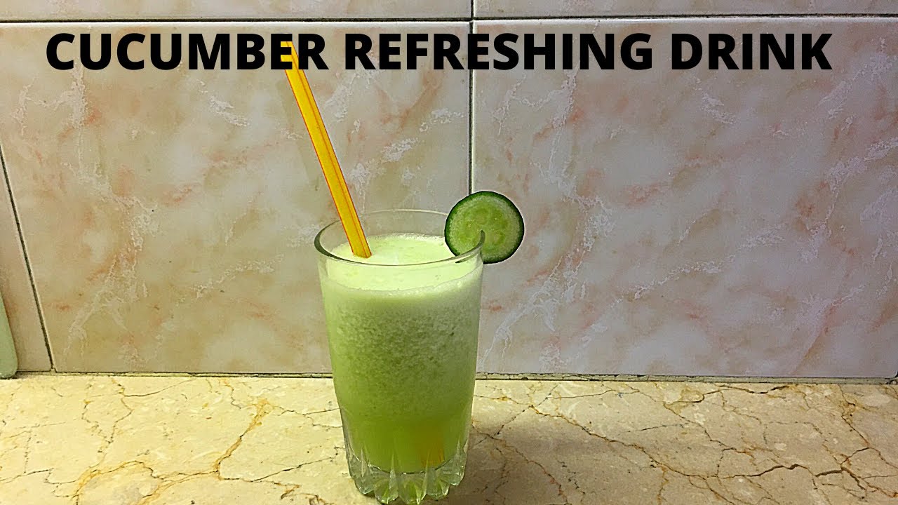 Refreshing Cucumber Drink | Cucumber Cooler Recipe | Kitchen Chemistry ...