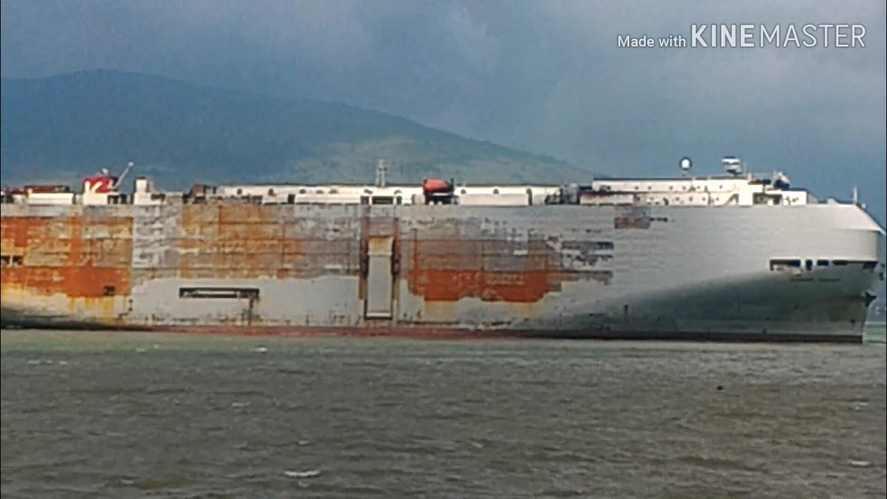 NASUNOG NA MV DIAMOND HIGHWAY NASA KEPPEL SUBIC SHIPYARD INAAYOS | Ship ...