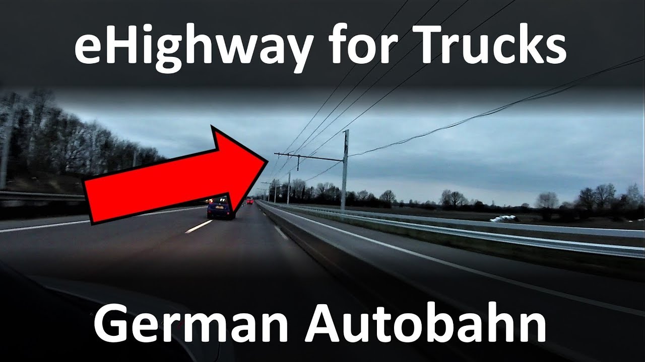 eHighway on German Autobahn – Is Charging Trucks via Overhead Wire ...