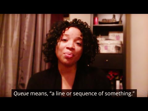 What Is The Difference Between "Cue" And "Queue"? - YouTube