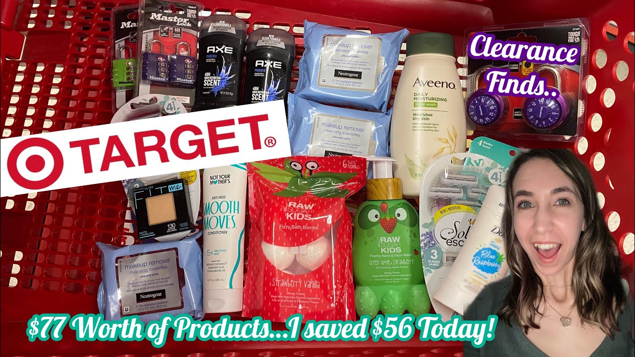 TARGET HAUL 5/1-5/7 SPEND $25 GET $5 GIFTCARD SCENARIOS | I SAVED $56 ...