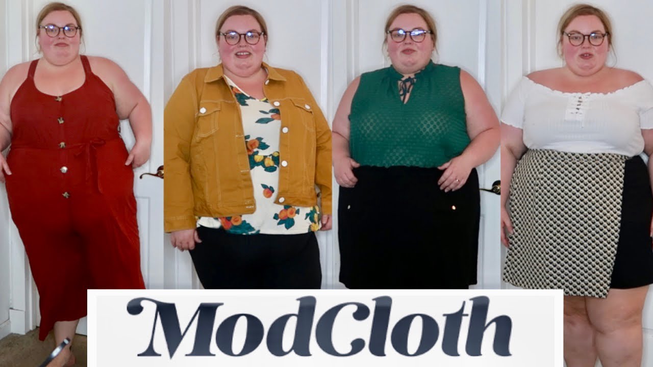 Mod cloth try on plus size 4x (26/28) - YouTube