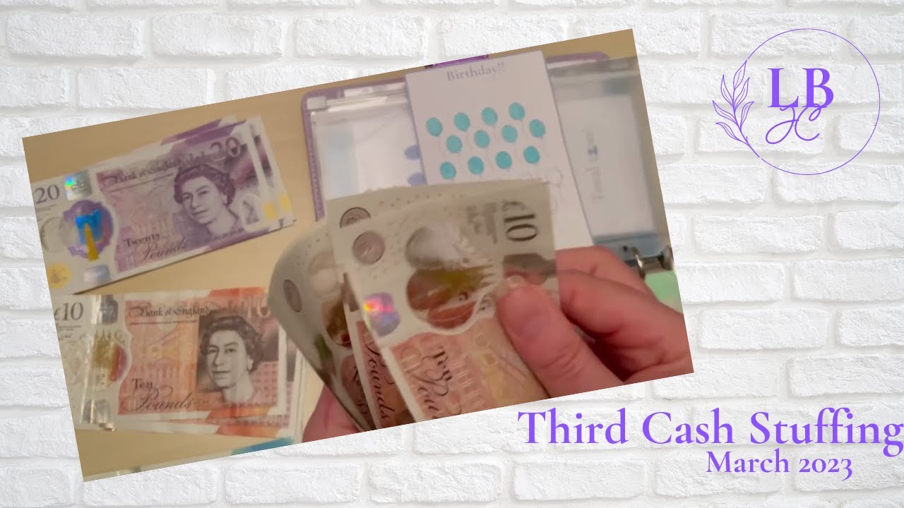 March Cash stuffing | Saving Money | Budget with me - YouTube