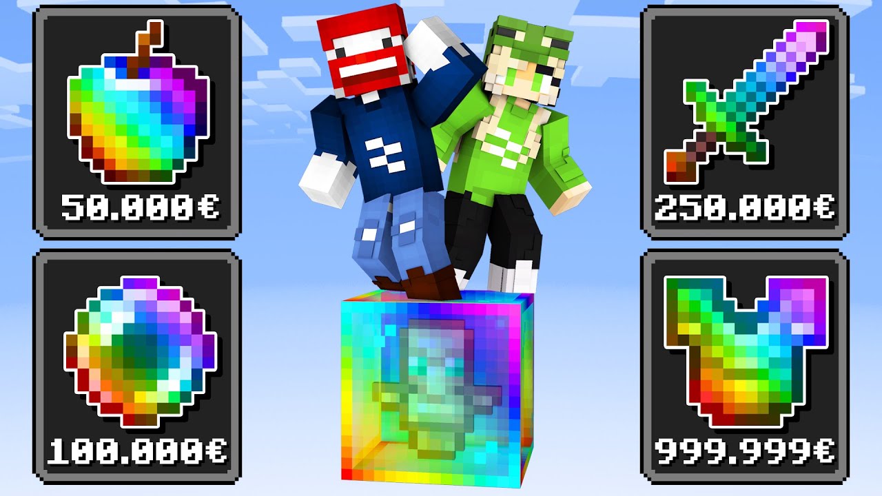 ÜBERLEBEN auf SUPER ONE BLOCK in Minecraft - YouTube