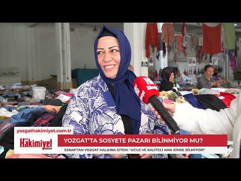 Yozgat’ta Sosyete Pazarı Bilinmiyor mu? İşler Bitti, Esnaf Sitem Dolu!
