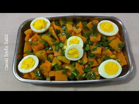 SALADA DE ABÓBORA MADURA