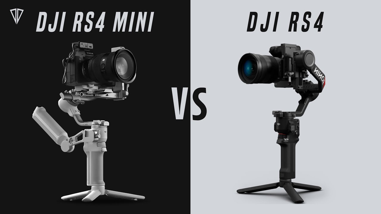 DJI RS4 Mini VS DJI RS4 - YouTube