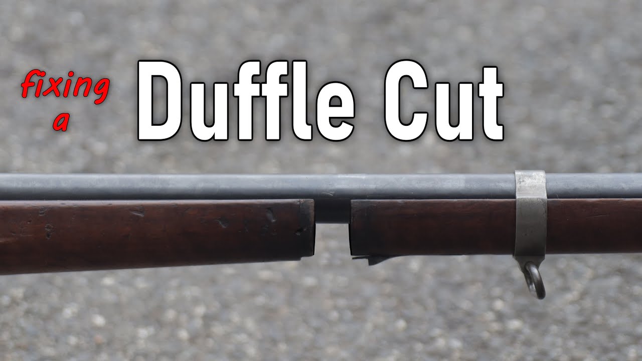 Repairing a Duffle Cut Stock - YouTube