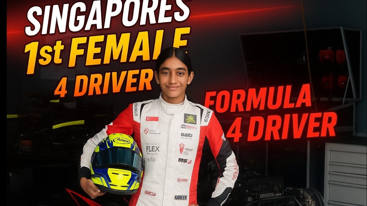 Singapore's first female F4 Driver 🇸🇬🏁🏎 - YouTube