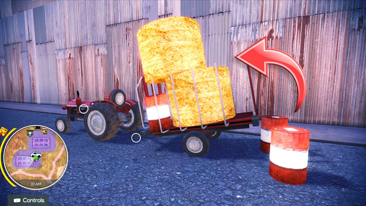 Loading Hey Bale In Cylindrical Form | Off The Road Unleashed Nintendo ...