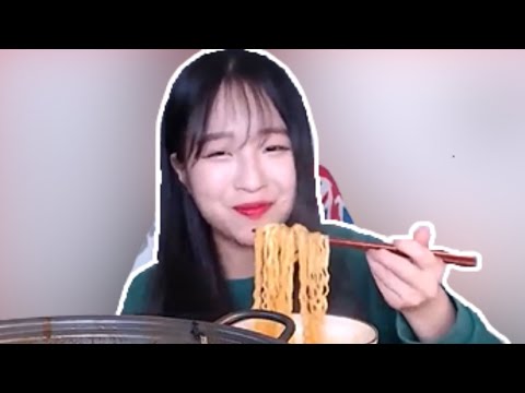 tzuyang ramen mukbang | 쯔양 14 bags of ramen noodles eating show
