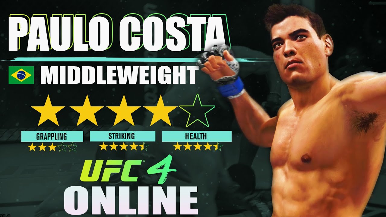 Paulo Costa Has The Best Striking Power! Body Shots and KOs! EA Sports ...