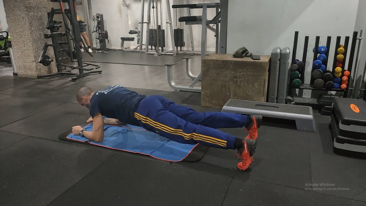 Plank Isometric - Develop Strong Core, Shoulders - Funtional Exercise ...