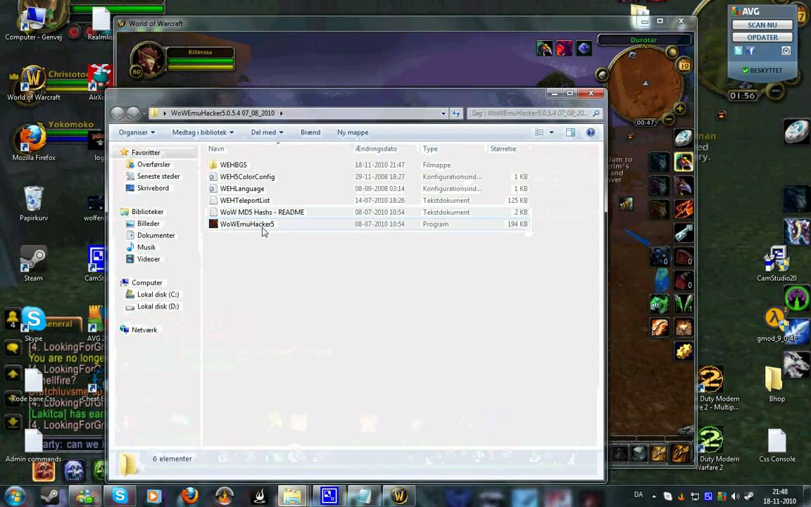 Wow hack [Dansk] - YouTube