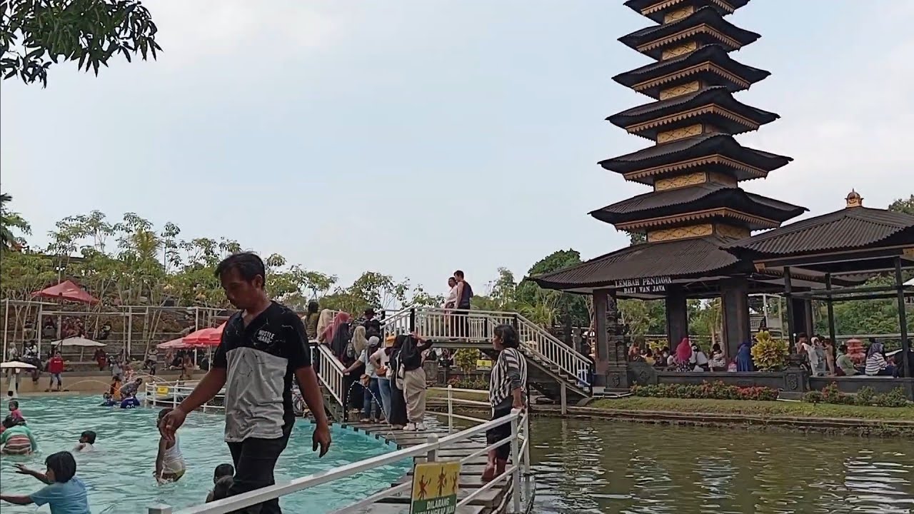Viral Makoya Lembah Pandawa Bali Van Java Pandaan Rasa Bali - YouTube