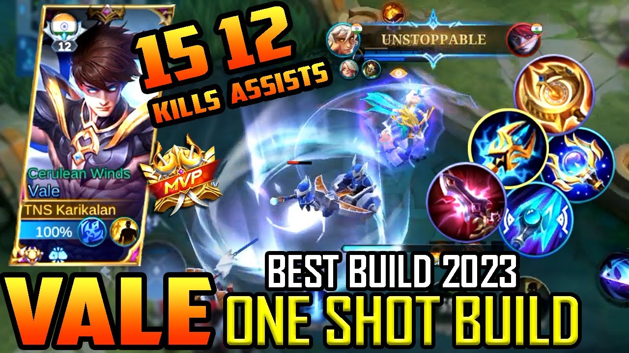 Vale Best Build 2023 | Vale One Shot Build 2023 | Mobile Legends - YouTube