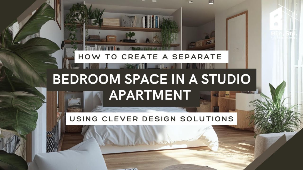 How to Create a Separate Bedroom Space in a Studio Apartment Using ...
