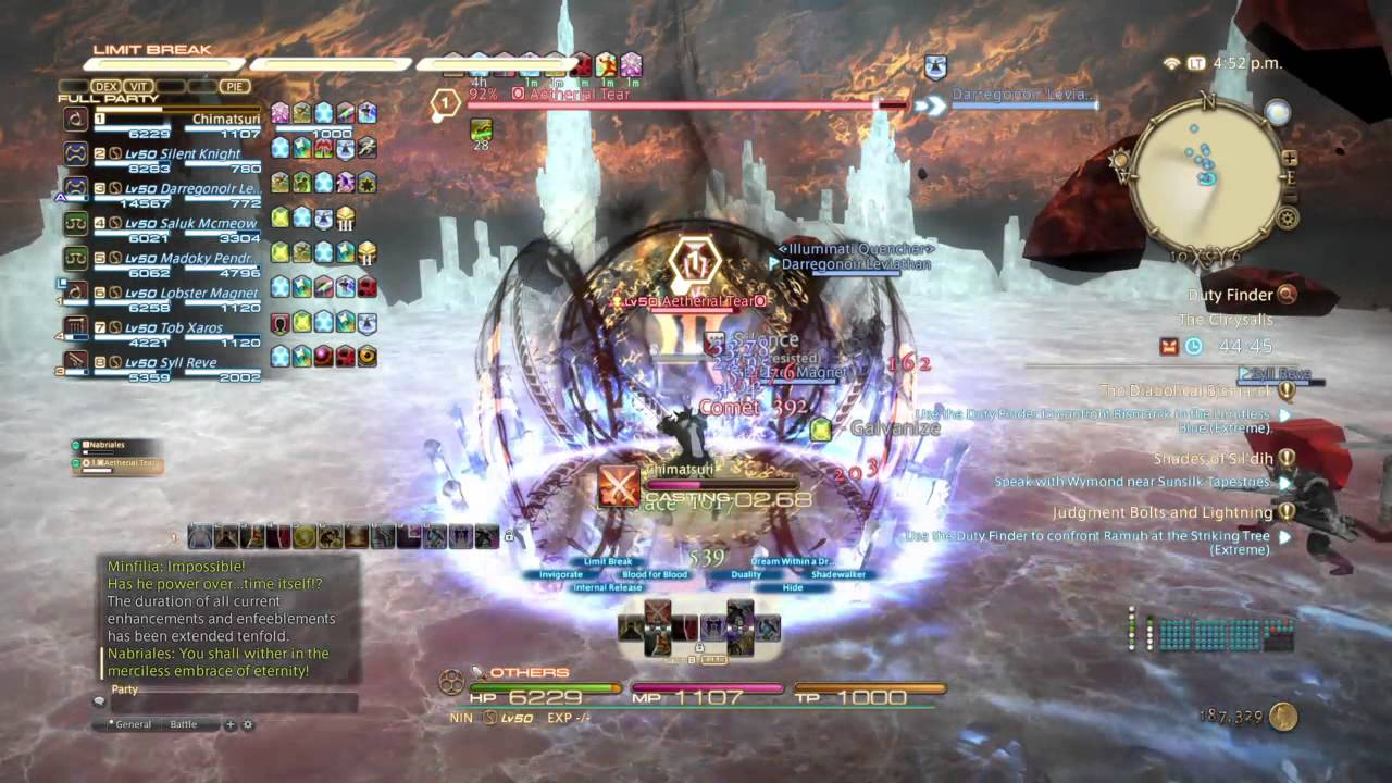 FINAL FANTASY XIV Ninja LB3 - YouTube