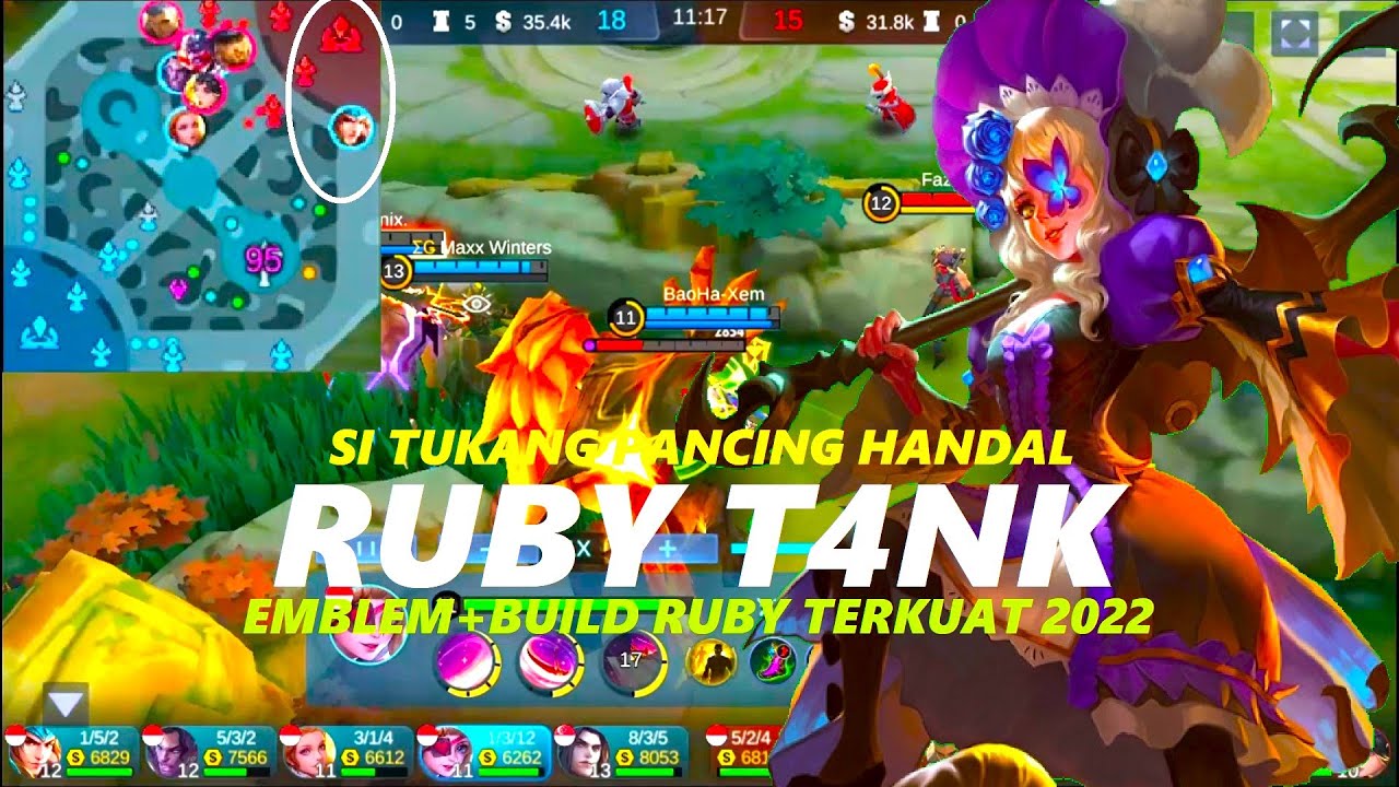 RUBY MASUK DIVISI PUSH TURRET ! RUBY MONTAGE PC GAMEPLAY ! - BUILD TOP ...