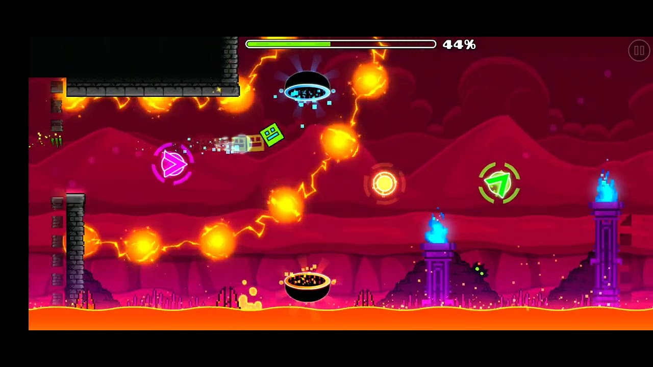 Beating dash #geometry dash (all coins) - YouTube