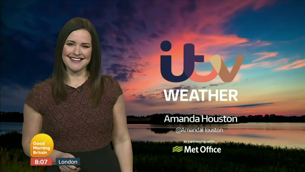 Amanda Houston - London ITV Weather 13th December 2021 - YouTube