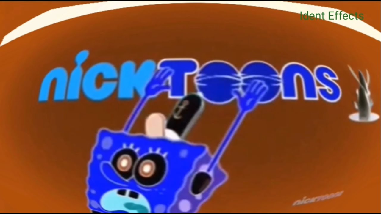 Nicktoons SpongeBob Silly Penguin Logo Ident Effects - YouTube