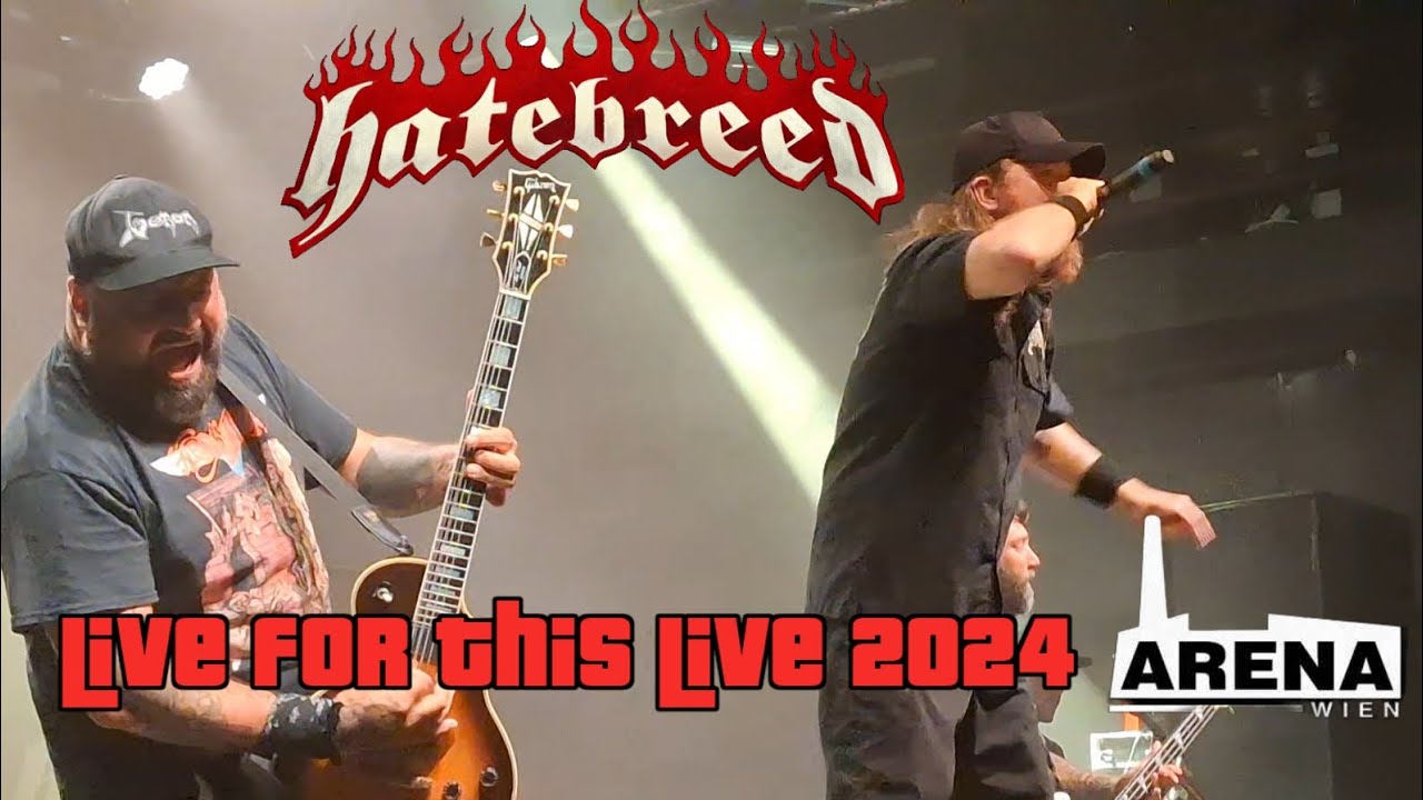Hatebreed Live For This Live Vienna 2024 HD - YouTube
