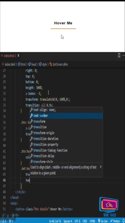 CSS Hover Effect Animatio - YouTube