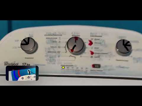 Whirlpool xpert system 17kg washer colers cycle sets rapa de colors ...