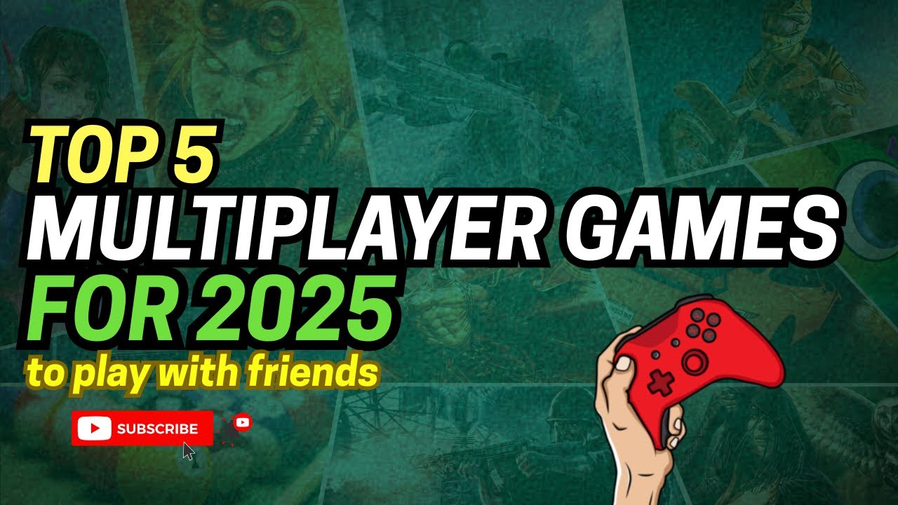 Top 5 (FREE) Multiplayer Games to Play with Friends (2025) - YouTube
