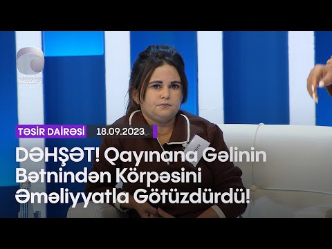 DƏHŞƏT! Qayınana Gəlinin Bətnindən Vaxtından Əvvəl Körpəsini Əməliyyatla Götüzdürdü!