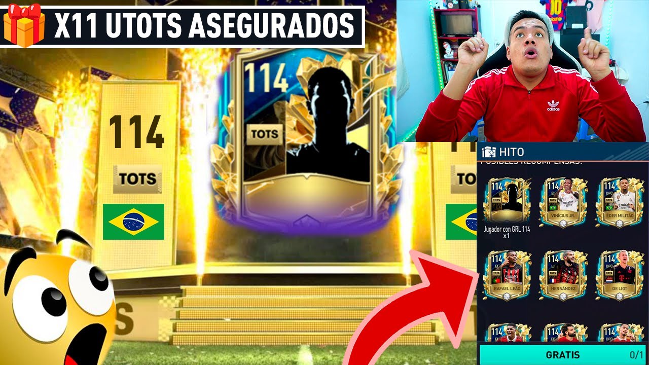 😲 ABRO 11 SOBRES UTOTS 114 GRL ASEGURADOS *Gratis* en FIFA MOBILE ...
