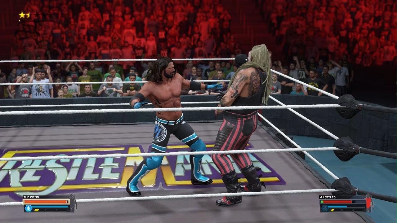 WWE 2K23 The Fiend vs Aj styles GamePlay!!! - YouTube