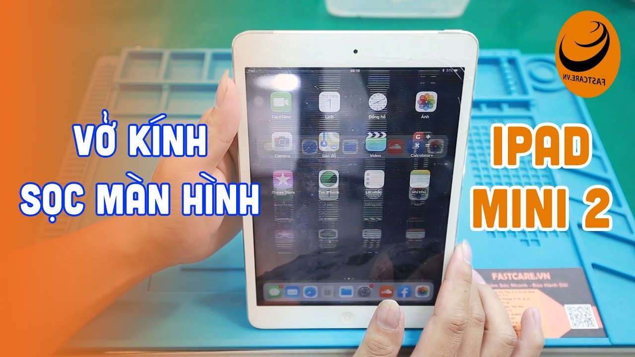 Thay màn hình iPad Mini 2 - iPad Mini 2 screen replacement - YouTube