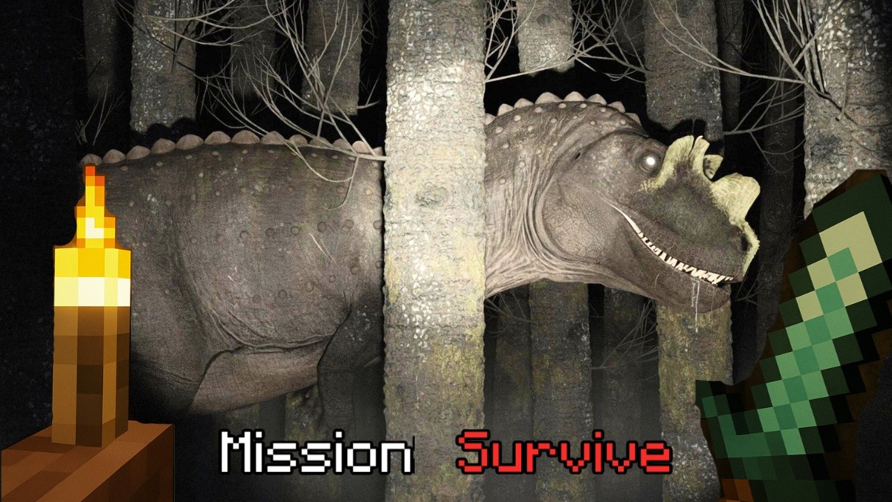 Dinosaur Analog Horror Mods Are TERRIFYING in Minecraft - YouTube