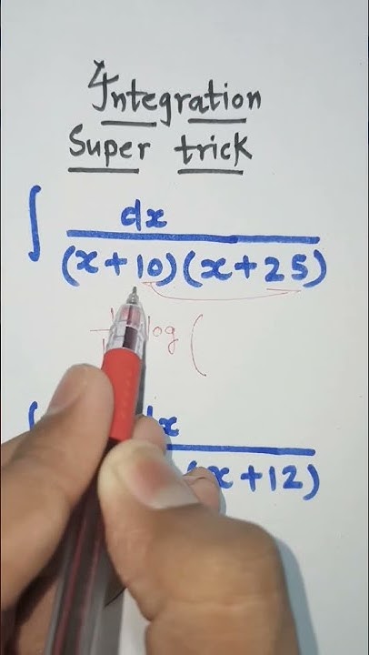 INTEGRATION Shortcut Method - Calculus Tricks : Trick to calculate Integration - YouTube