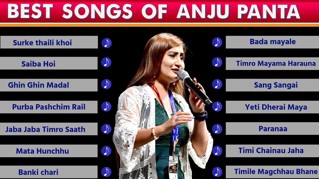 anju panta all time hits songs - YouTube