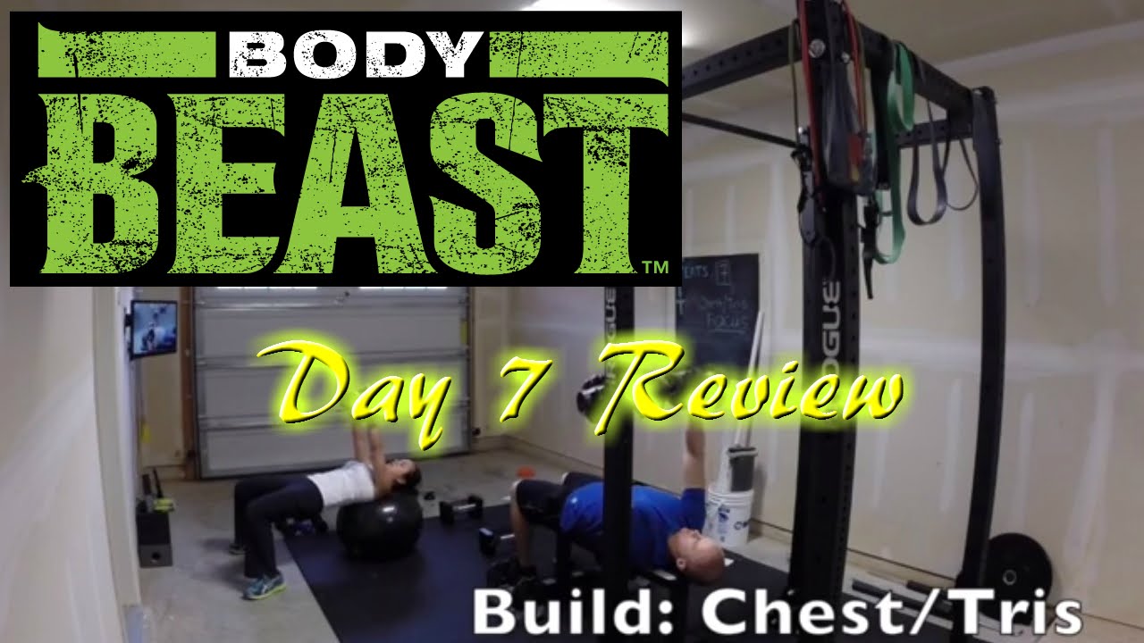 Body Beast 2015: Day 7 Review (Chest/Tris) - YouTube