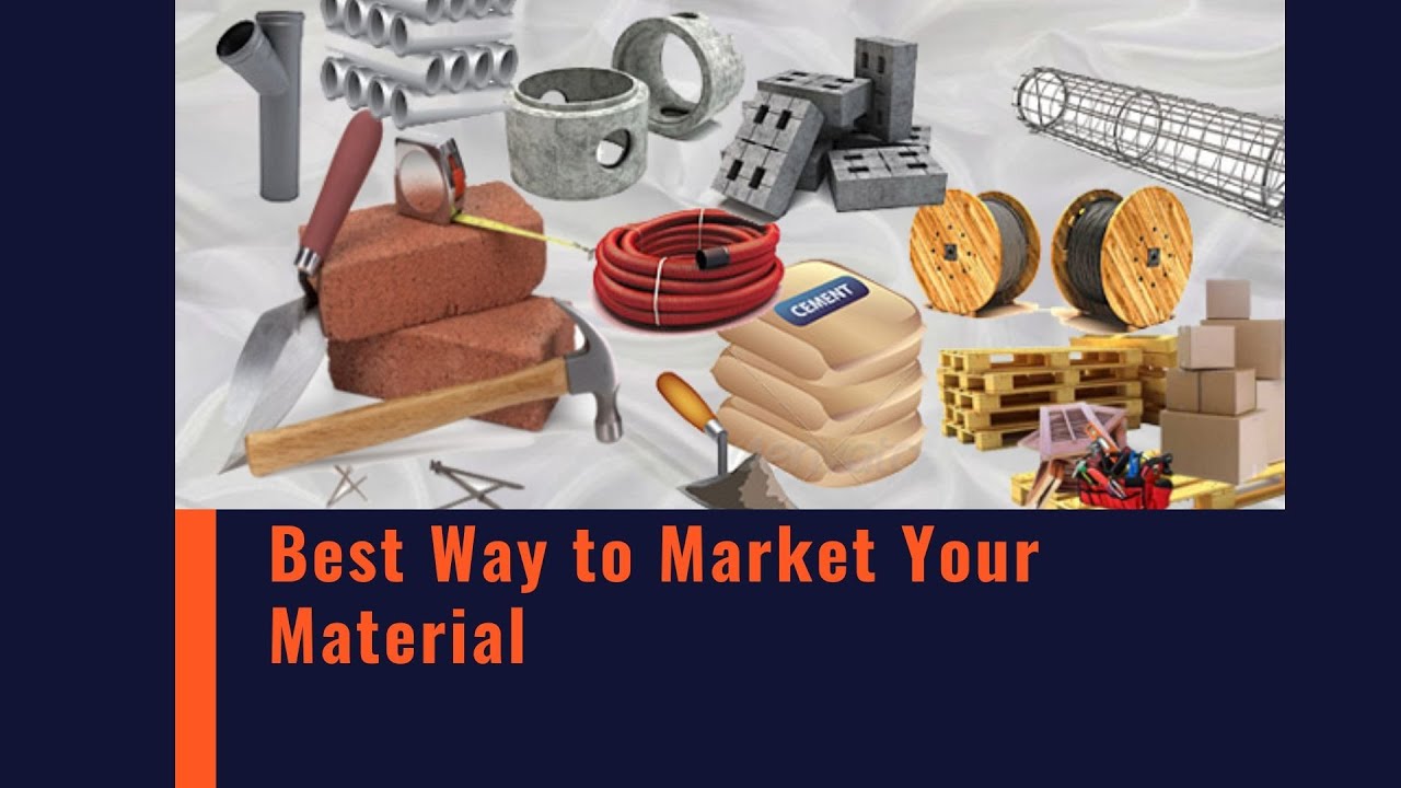 How to market construction material | Building Squad provides free ...
