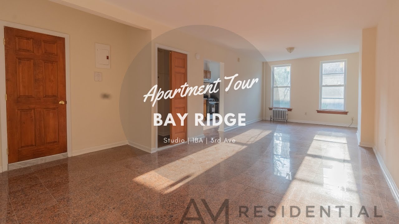 Video Tour - Studio Apartment at Bay Ridge Parkway, Bay Ridge, Brooklyn ...