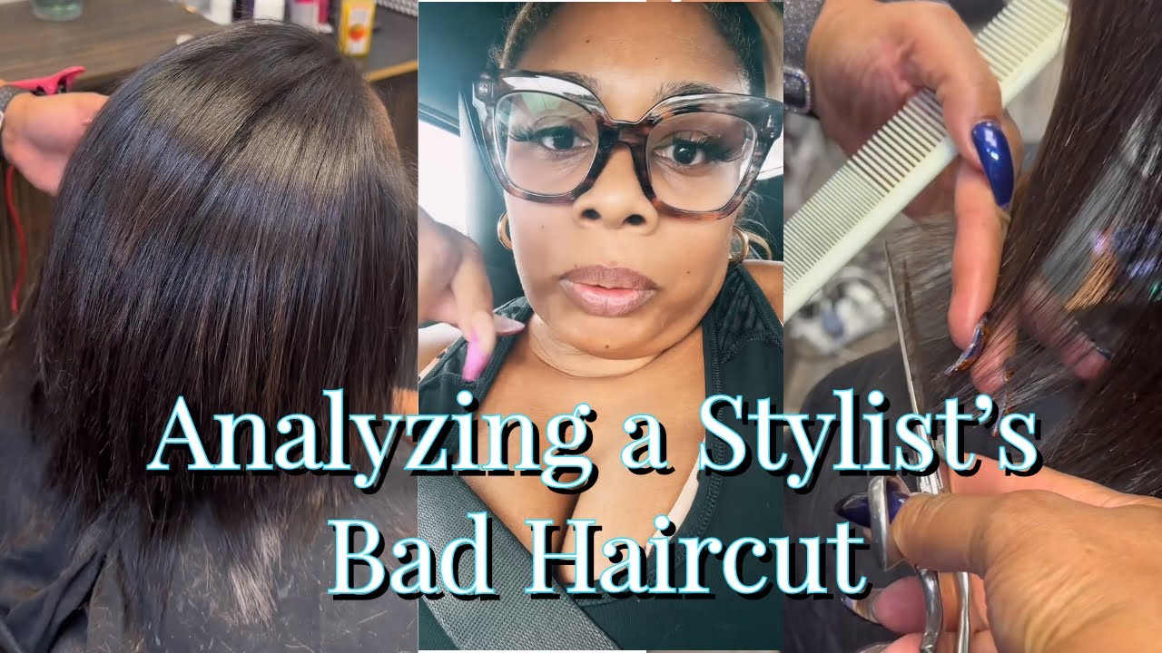 Analyzing a Stylist's Bad Haircut | Why Her Clients Have THINNING but ...