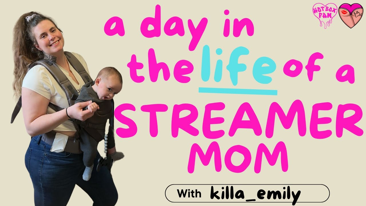 A DAY IN THE LIFE OF A STREAMER MOM - YouTube